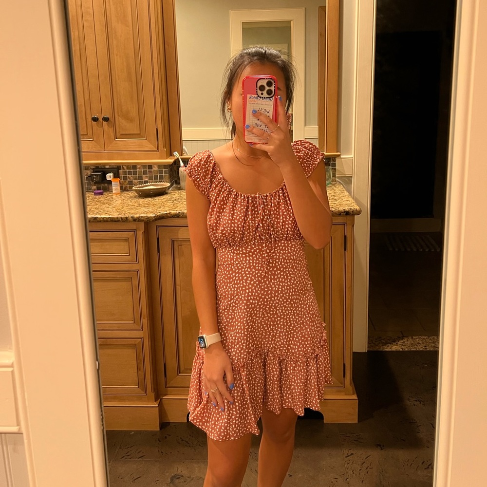 Rust Princess Polly Dress - Gem